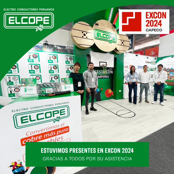 Presentes en Excon 2024 – ELCOPE – Electro Conductores Peruanos